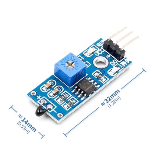 4 channel NTC thermistor temperature sensor module | Shopee Malaysia
