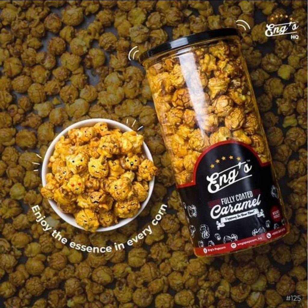 Engs Popcorn Fully Coated Caramel Newborn 300g | Shopee Malaysia