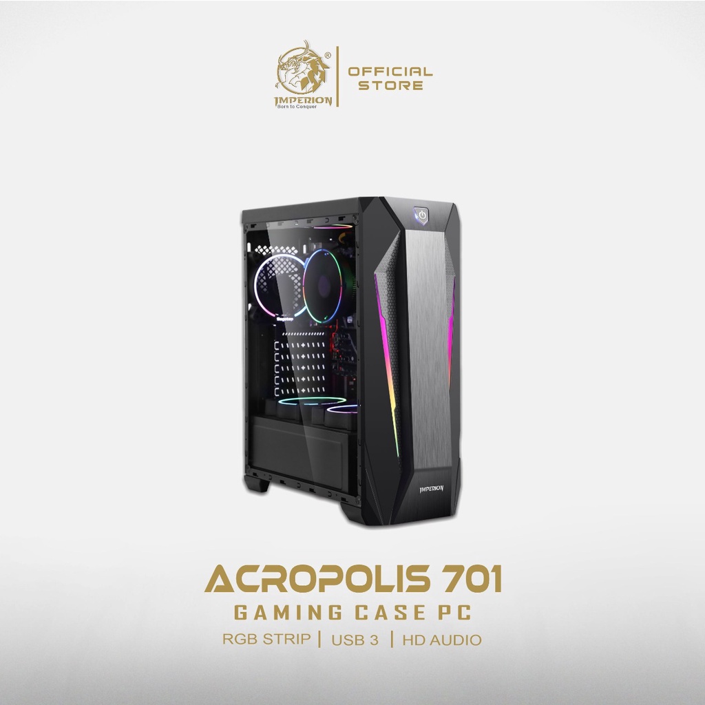 Computer Case / PC Case Imperion Acropolis 701 | Shopee Malaysia