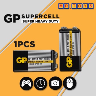 GP SUPERCELL Super Heavy Duty 1604S 6F22 9V Battery Batteries 1 PC ...