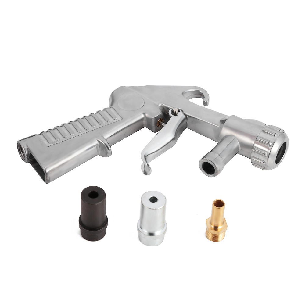 Portable Sandblasting Gun Tube Rust Remove Tool with Air Siphon Feed ...