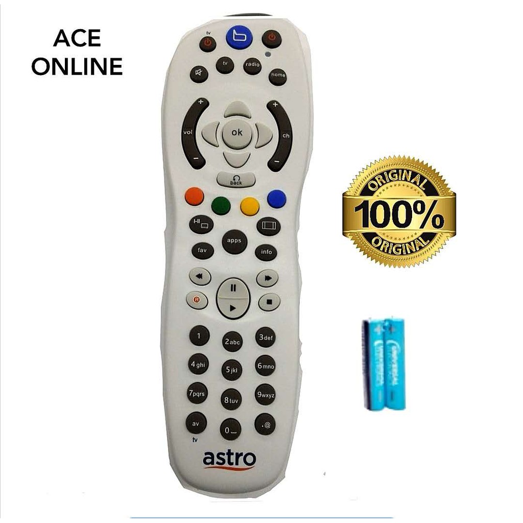 100% ORIGINAL Astro Beyond Remote Control (White) | Shopee Malaysia