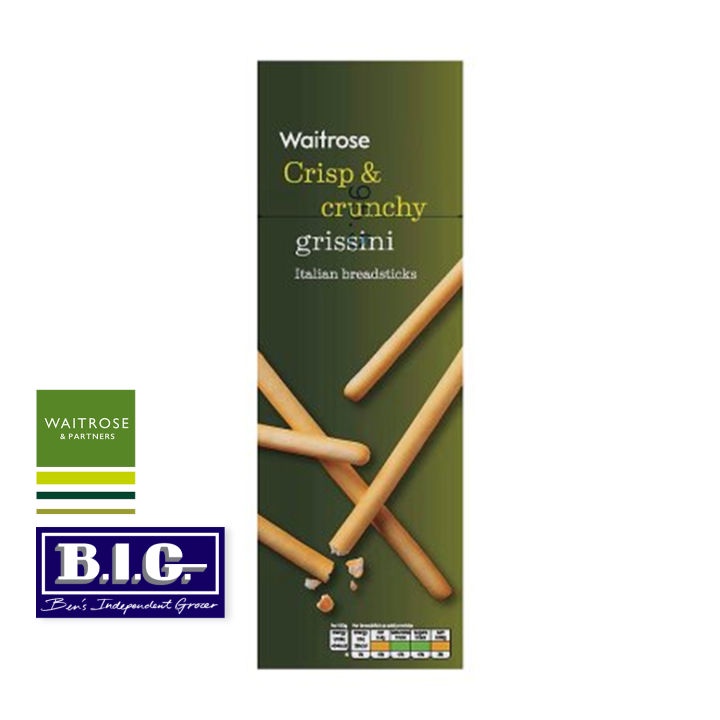 Waitrose Grissini Breadsticks Traditional 125g (EXP Aug 2023) | Shopee ...