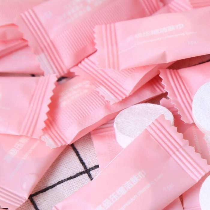 Candy-shaped Compressed Paper Towels - Japanese Travel Compressed ...