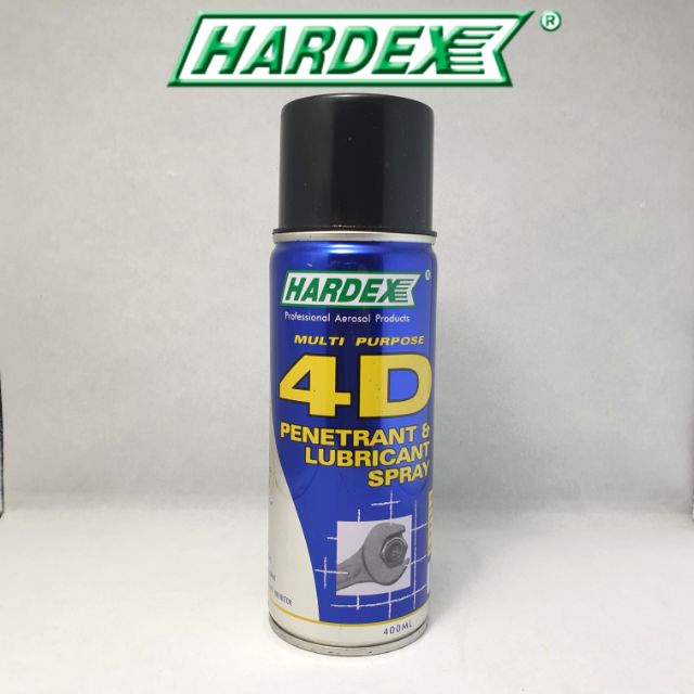 HARDEX WD4D MULTI PURPOSE PENTRANT & LUBRICANT SPRAY 400ML | Shopee ...