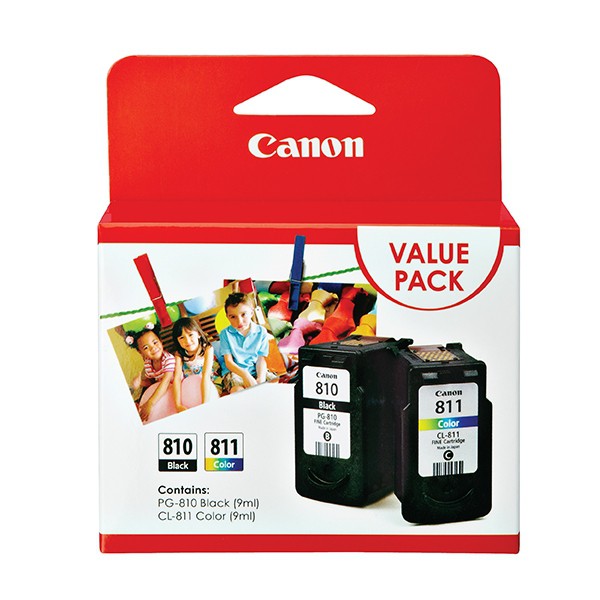 [ORIGINAL] Canon 810 811 810XL 811XL Black Colour XL Twin Value Pack ...