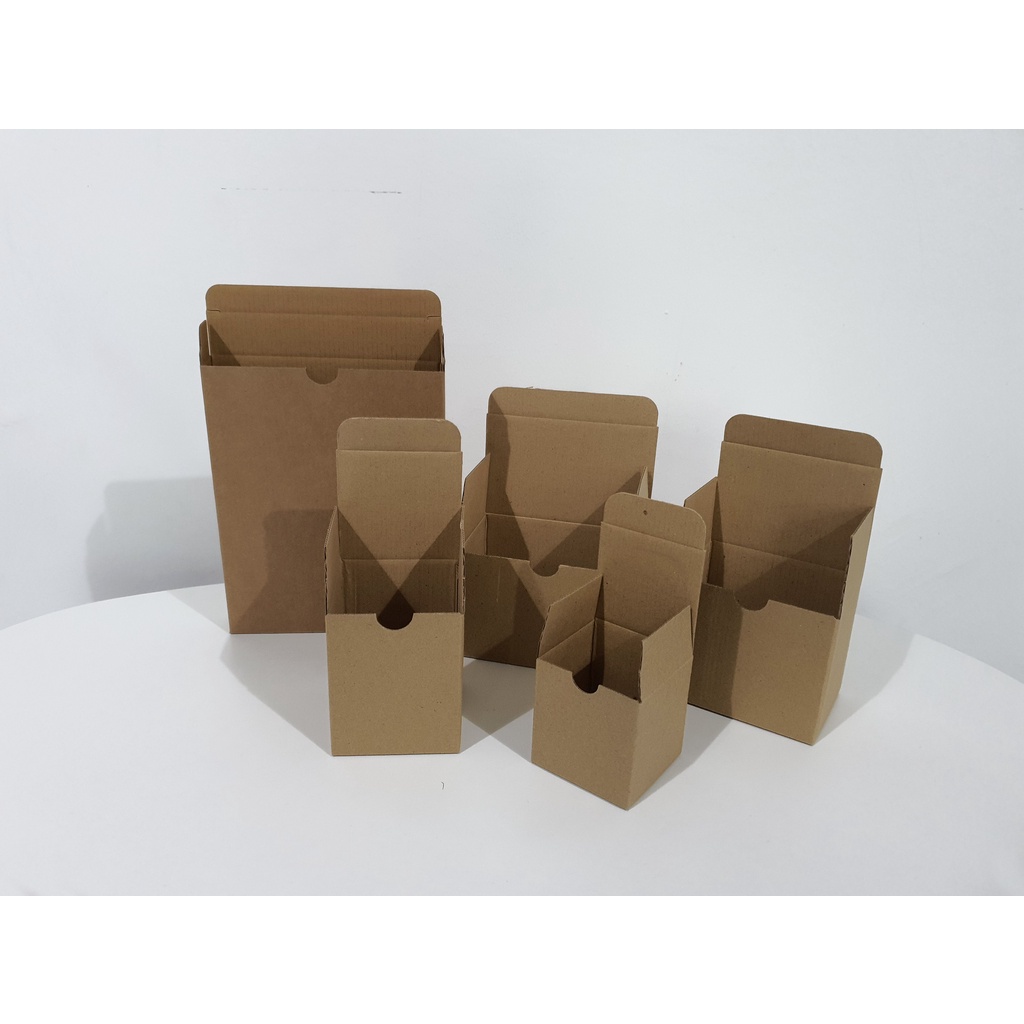 Mini Carton Box Small Packaging Box Storage Box Ecommerce Shipping ...