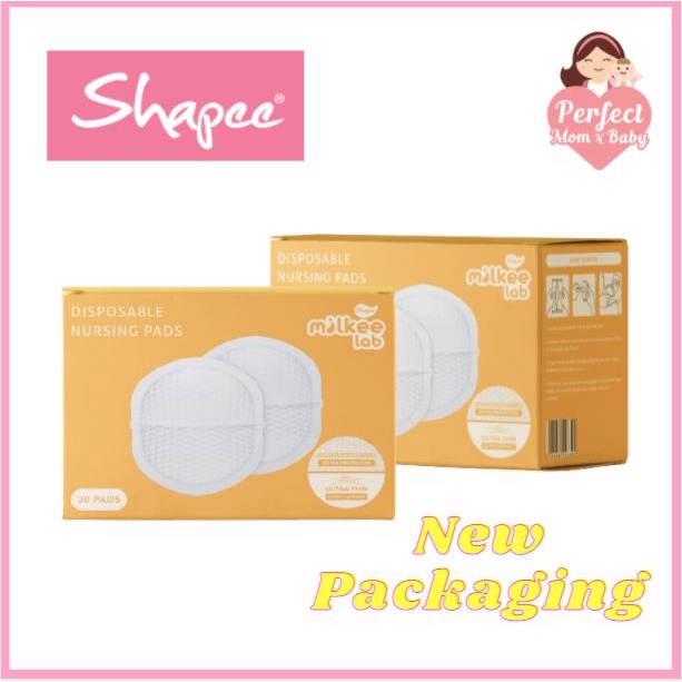 SHAPEE Disposable Nursing Pad / Breastpads (30 / 60 / 120 pcs) | Shopee ...