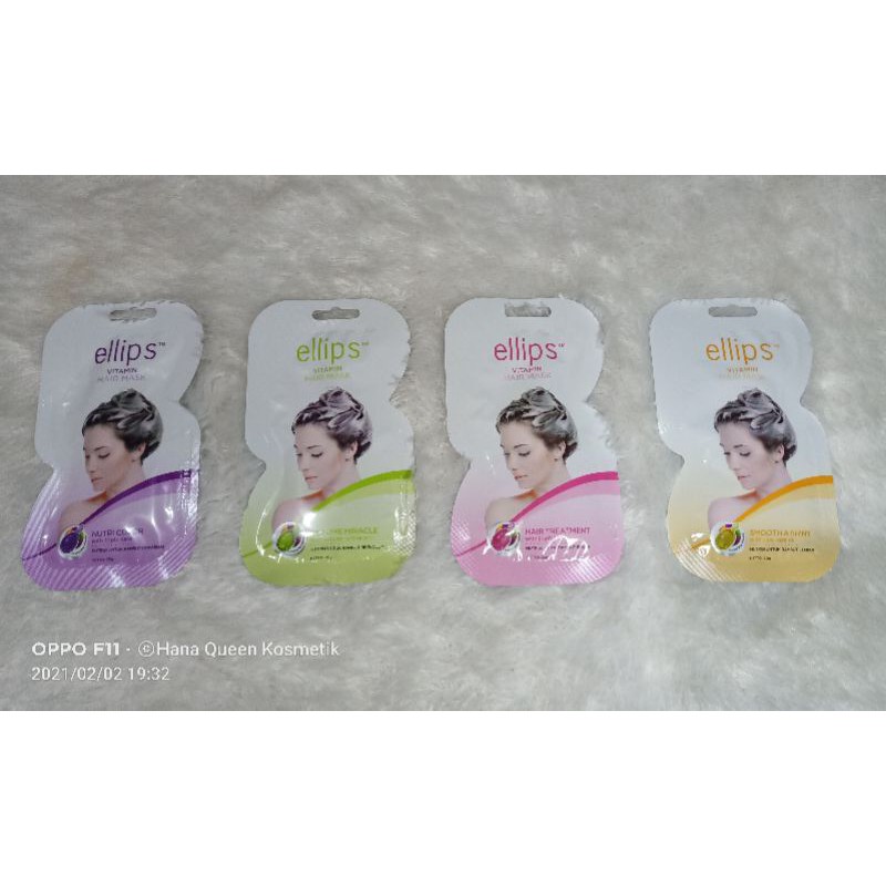Ellips Vitamin Hair Mask 20 Gr | Shopee Malaysia