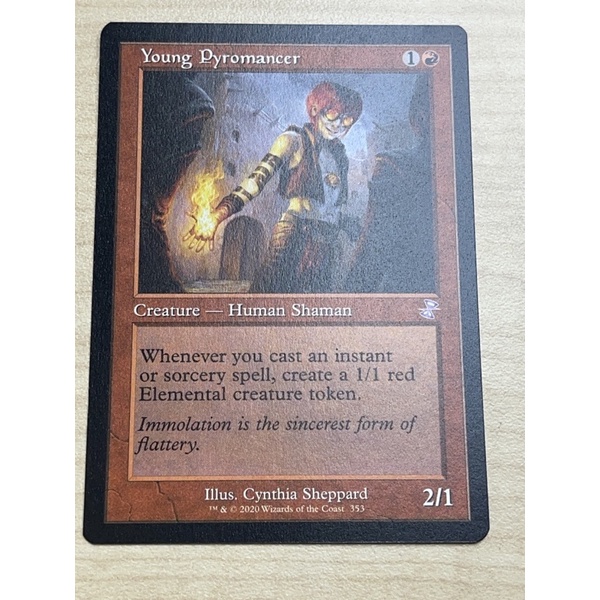 (retro) Young Pyromancer | Shopee Malaysia