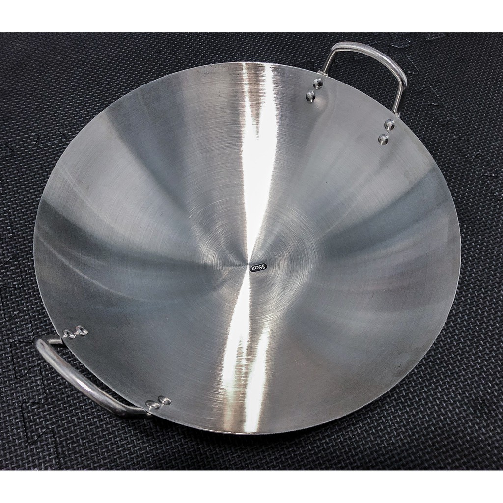 Kuali Cermin Muka 38cm Steel Saiz Paling Besar Ben Ada | Shopee Malaysia