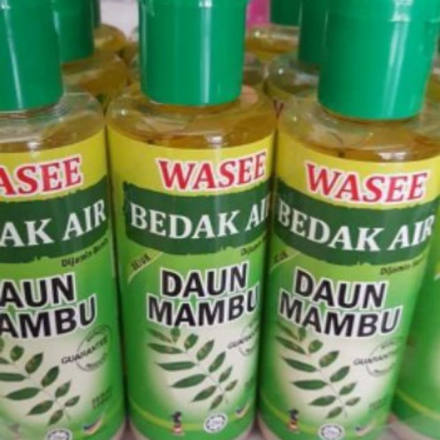 BEDAK DAUN MAMBU WASEE Penawar Demam Campak Chicken Pox Bedak Neem