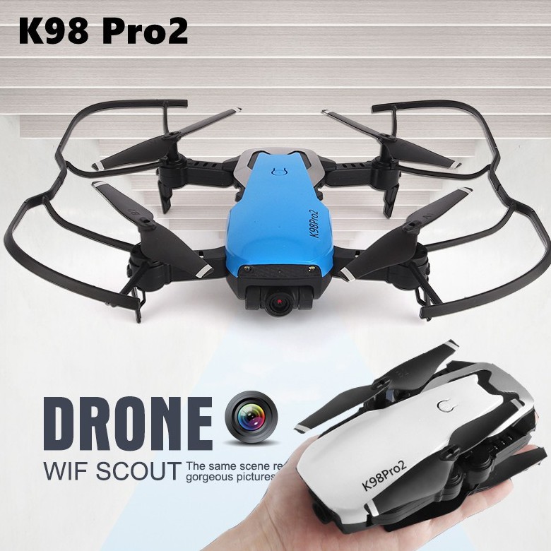 K98 Pro2 Drone 4K HD Dual Camera WiFi FPV Foldable Quadcopter K98 Pro ...