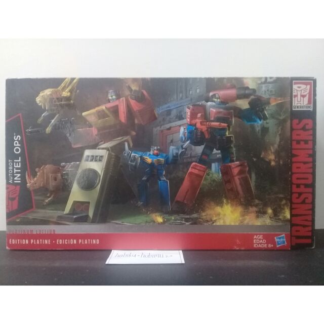 Hasbro Transformers Platinum Edition Autobot INTEL OPS Autobot Blaster ...