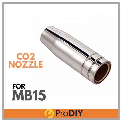MB15 MIG CO2 Welding Torch of Conical Nozzle / Shield Cup / Gas Nozzle ...