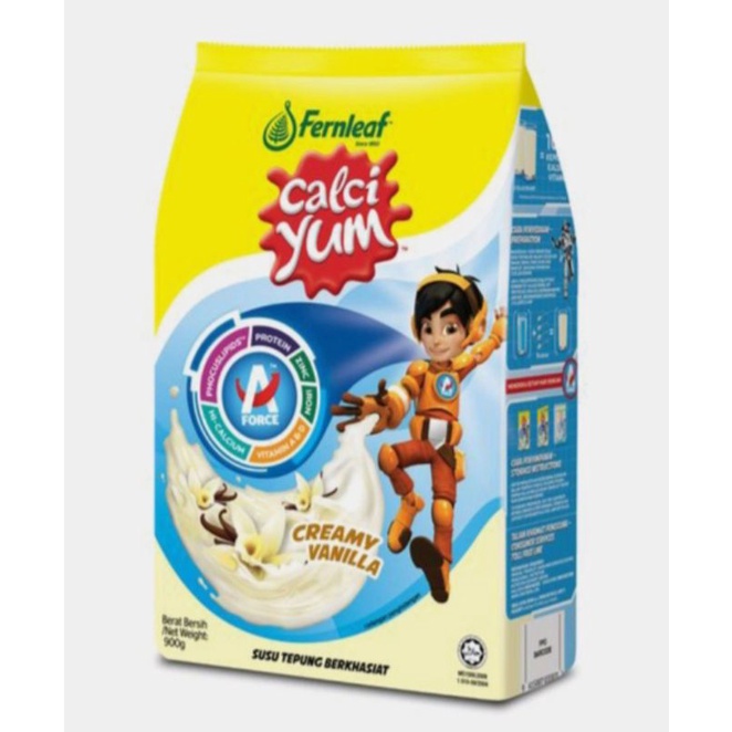 Fernleaf CalciYum Vanilla/ Choc 900g | Shopee Malaysia