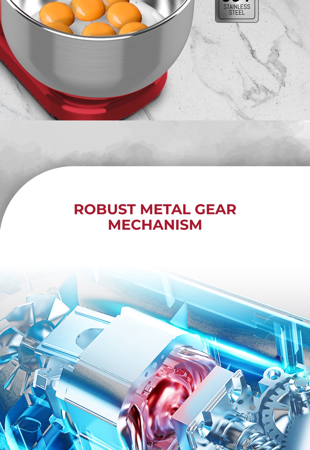 PERYSMITH PS5500 STAND MIXER - PerySmith Malaysia