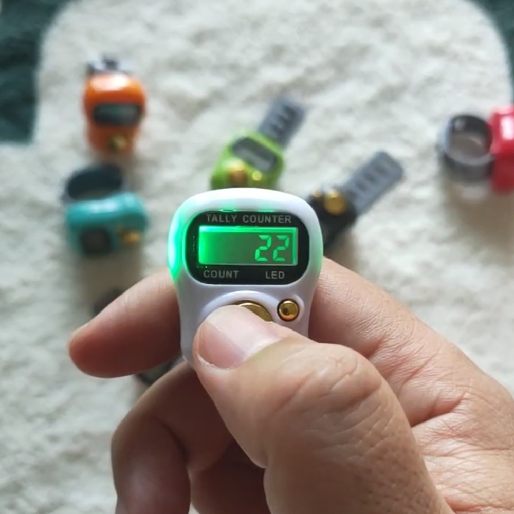 New Ring Digital Tasbih with LED Gold Color Button | Shopee Malaysia