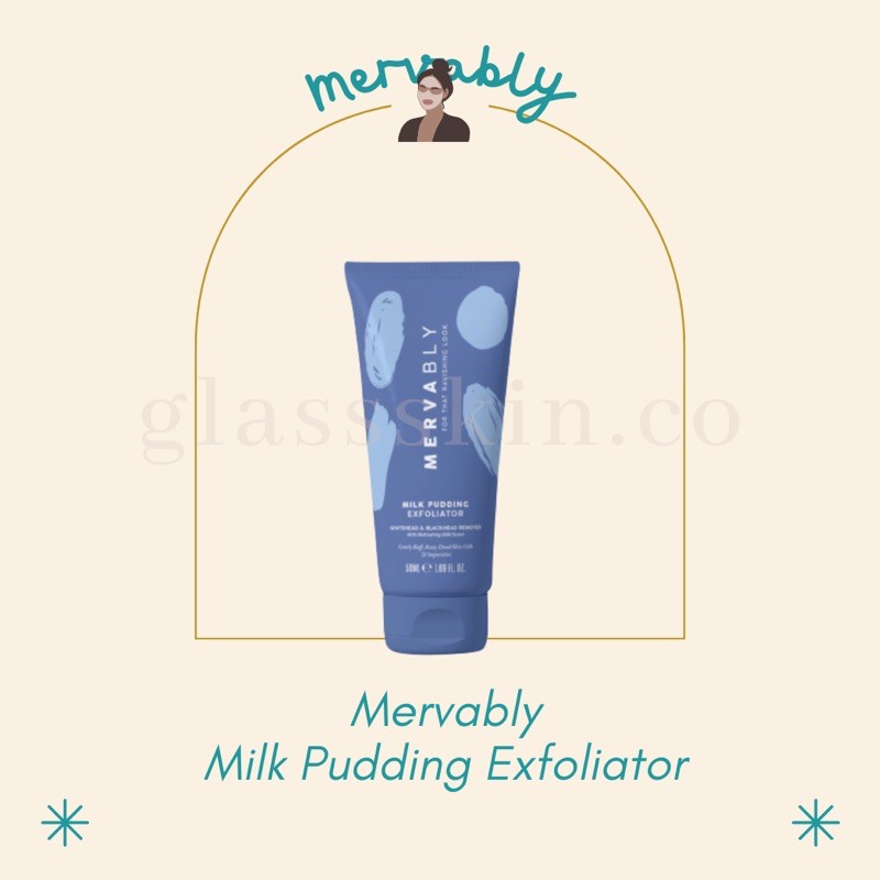 MERVABLY Milk Pudding Exfoliator 70ML (RECOMMENDED FOR BLACKHEAD ...