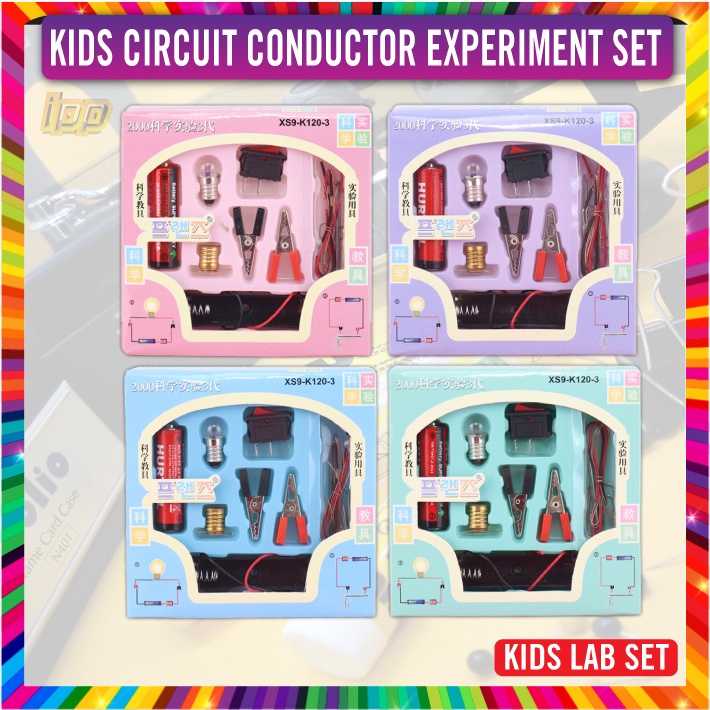 DIY Circuit Conductor Science Experiment Kit / Kids Lab Set / Konduktor ...