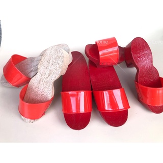 Wood Clog Shoes Terompah Kayu Tradisional Kasut Kayu Kitchen Wood Clog ...
