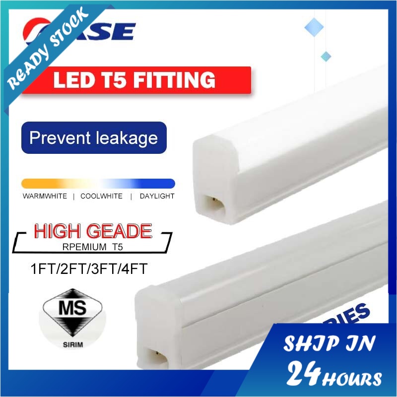 LED T5 Tube Light Wall Ceiling Strip Lighting Lampu T5 LED Cabinet ...