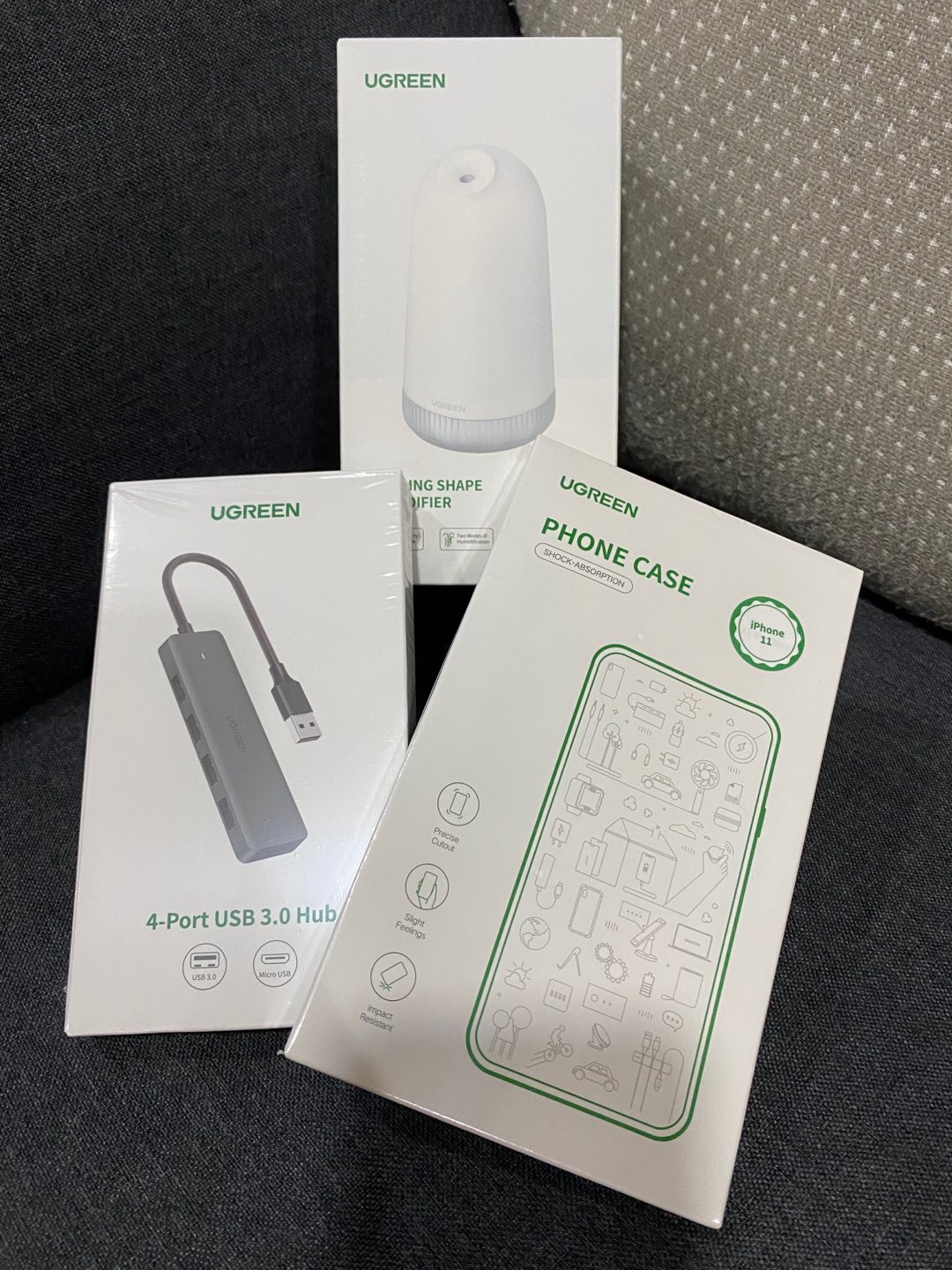 UGREEN USB 3.0 4-Port Ultra Slim High-Speed Splitter USB 3.0 Hub ...