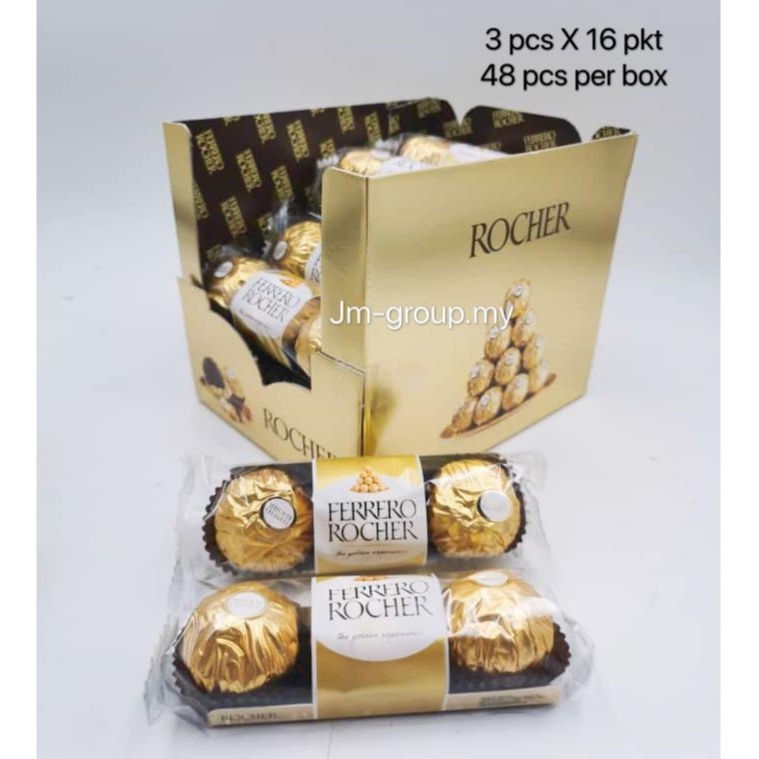 Ferrero Rocher T3 37.5gm x 16pkt | Shopee Malaysia