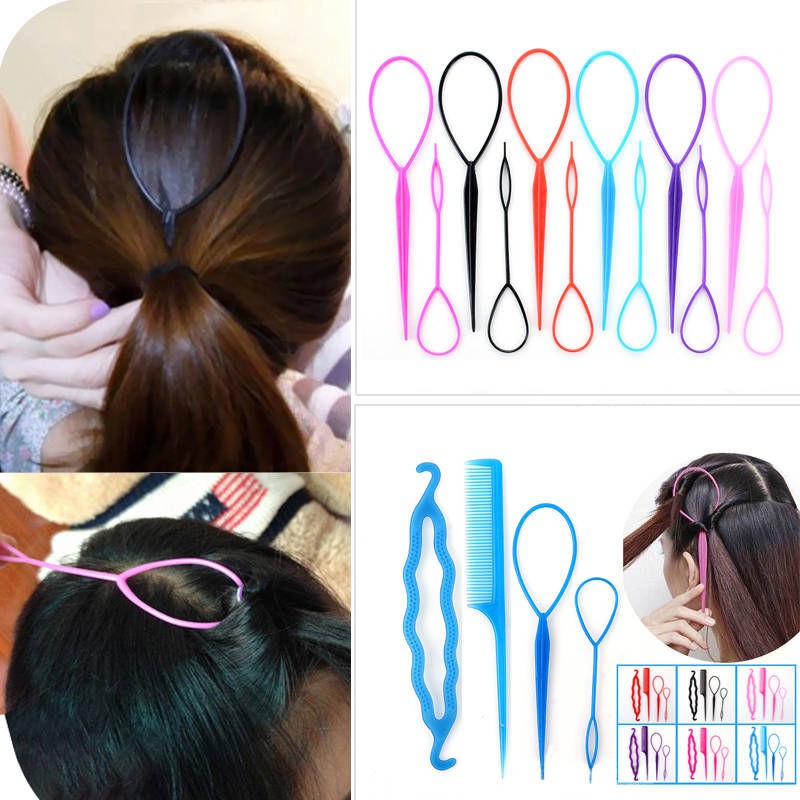 Braided hair needle, adult ball head, bud head tool, female braided ...