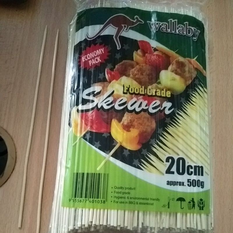 Satay lidi /bamboo skewer/ bamboo stick / satay stick / satay skewer ...