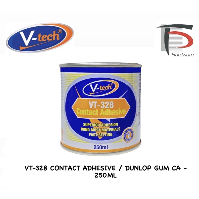 [100% ORIGINAL] V-TECH VT-328 CONTACT ADHESIVE GUM / DUNLOP CA GUM ...
