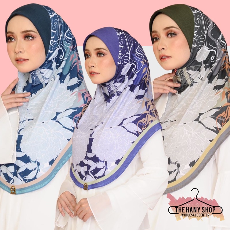 NEW TUDUNG SARUNG CORAK DIAMOND MOSCREPE KOREA AISYAH EXCLUSIVE/AlFARO ...