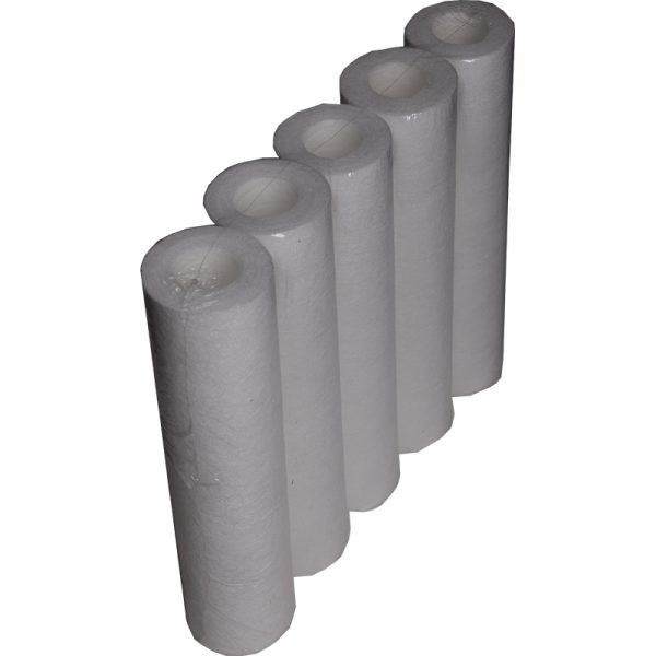 PP FIBER Filter Cartridge 5 Micron 10 Inch 90 gram ( 5 in 1 Packaging ...