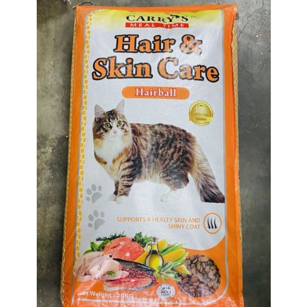 Carry Hair & Skin Makanan Kucing 20kg | Shopee Malaysia