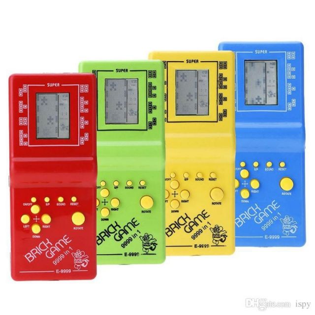 Brick Game / Tetris 9999 In 1 Puzzle Game Arcade Game Handheld ...