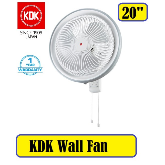 [ 20" ] KDK Wall Fan KU50Y KU-50Y | Shopee Malaysia
