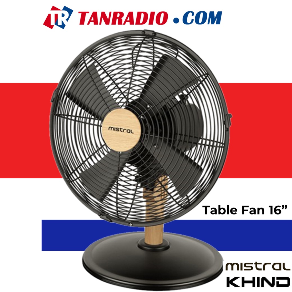 Khind Table Fan High 3 Speeds With Sirim (12"/16") TF166/TF1610 ...