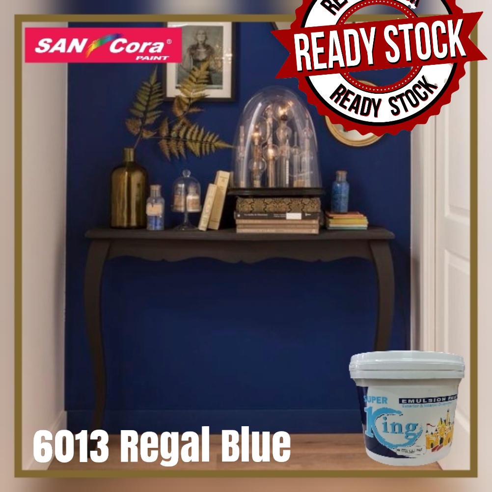 REGAL BLUE 6013 ( 7L ) SUPERKING QUALITY EMULSION PAINT MATT FINISH ...