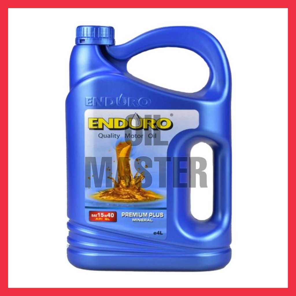 ENDURO SAE 15W40 ENGINE OIL 4LITER | Shopee Malaysia
