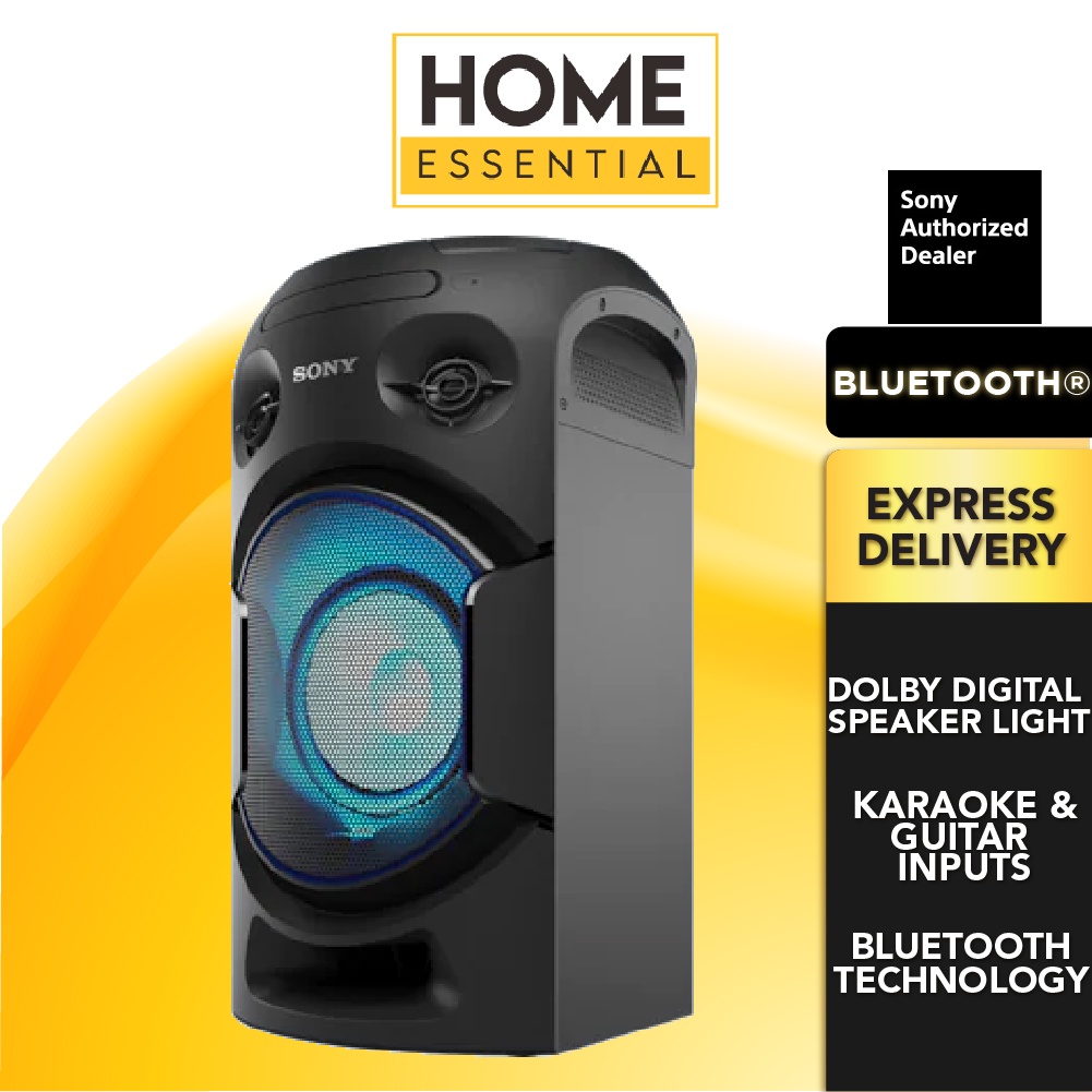 SONY Party Speaker | Karaoke Speaker | Portable Audio System w ...