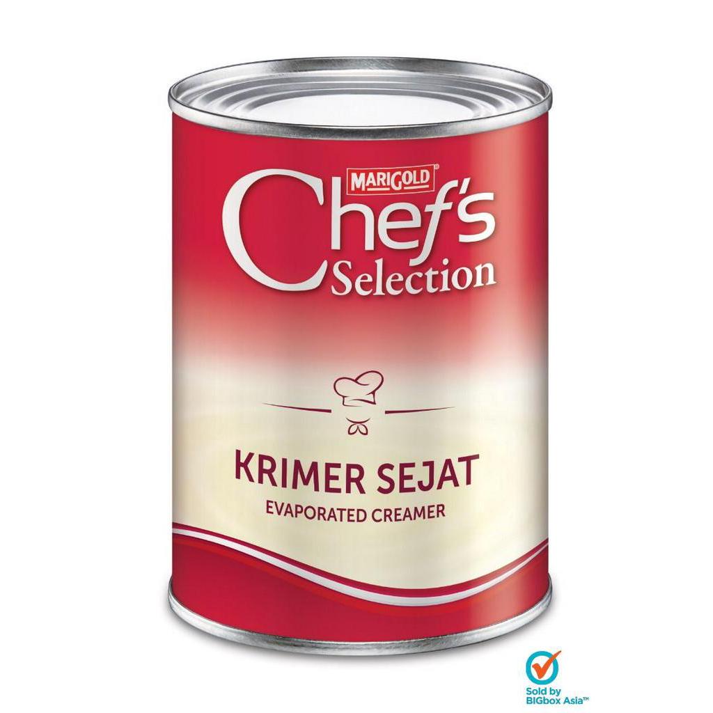 Marigold Chef's Selection Evaporated Creamer 390g | Shopee Malaysia