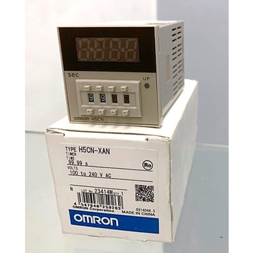 OMRON DIGITAL TIMER - H5CN-XAN 100-240VAC | Shopee Malaysia