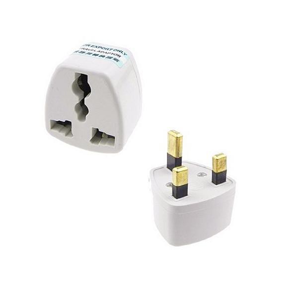 Universal UK 3 Pin Travel Plug Socket Adapter Converter for Oversea ...
