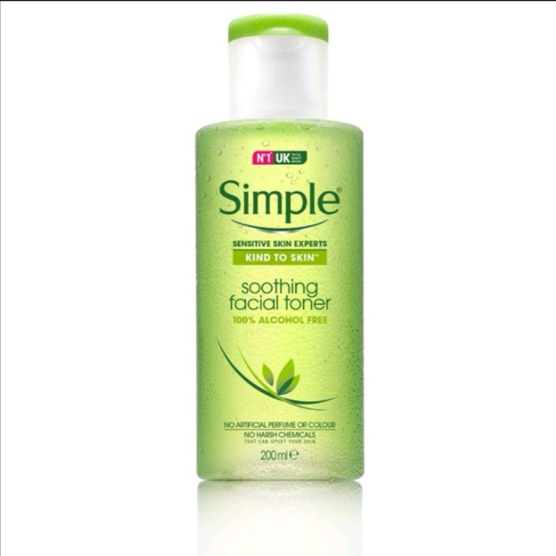SIMPLE Simple Soothing Facial Toner 200ml | Shopee Malaysia