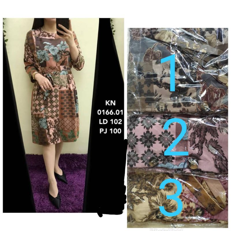 !!READY STOCK!! DRESS BATIK SILK | Shopee Malaysia