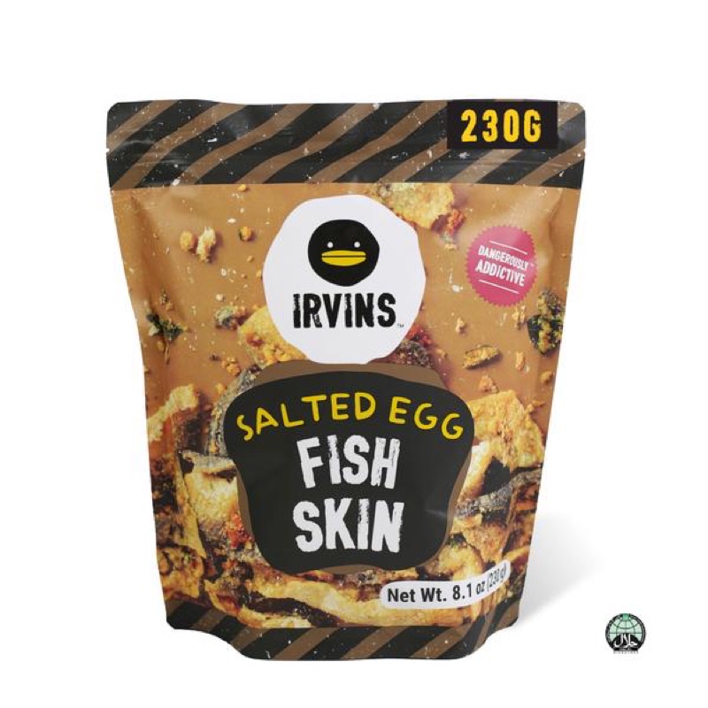 IRVINS Salted Egg Fish Skin-230g | Shopee Malaysia