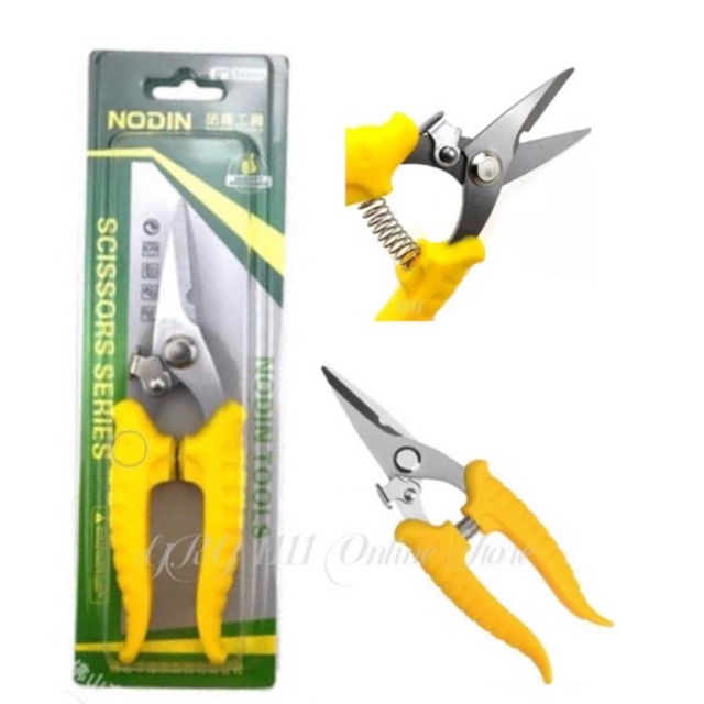 GARDEN PRUNING SHEAR STAINLESS STEEL /GUNTING DAHAN / GUNTING BUNGA ...