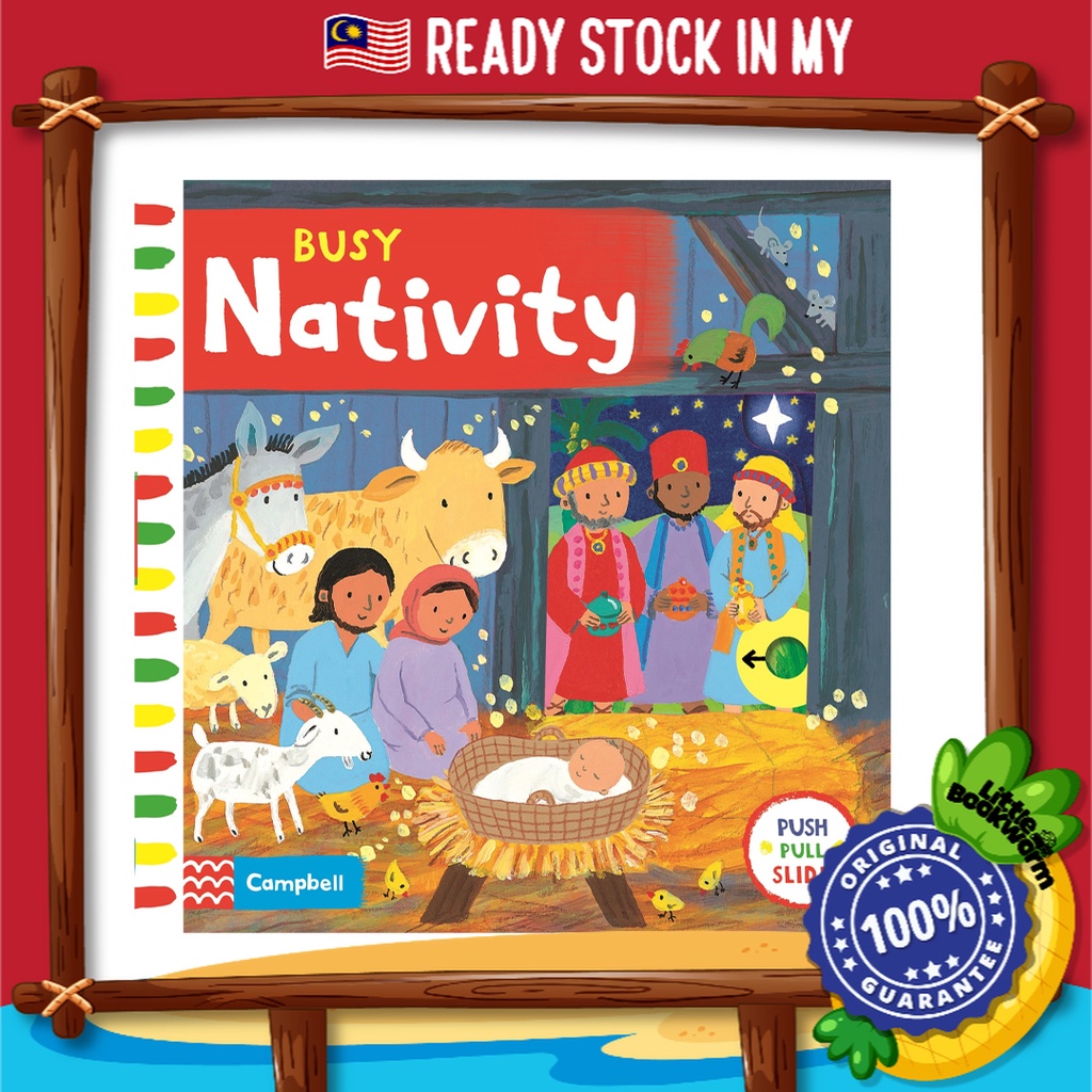 [100% original] Busy Nativity (Campbell Busy Book Series) | Shopee Malaysia