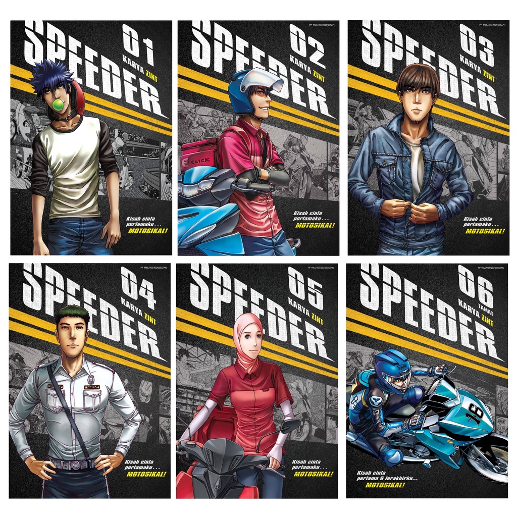 Gempak Starz | Comic | Speeder Karya Zint (Jilid 01 ~ 06) (Bahasa ...