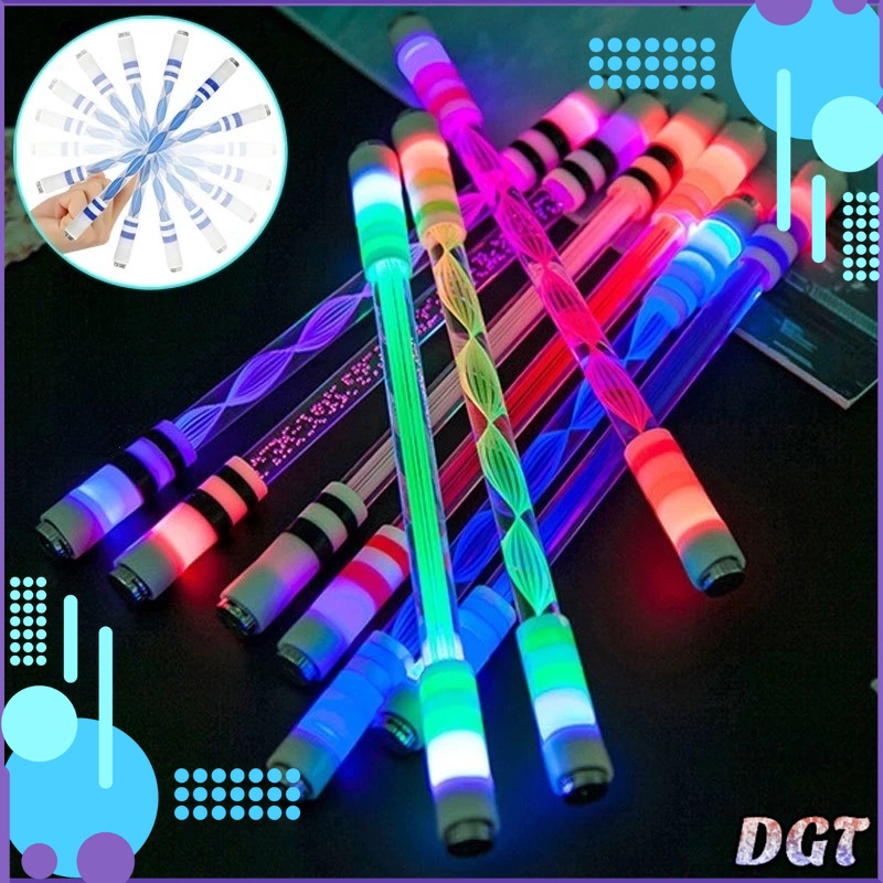 DGT Anti-slip Comfortable Spinning Pen/ Random Flash Rotating Gaming ...